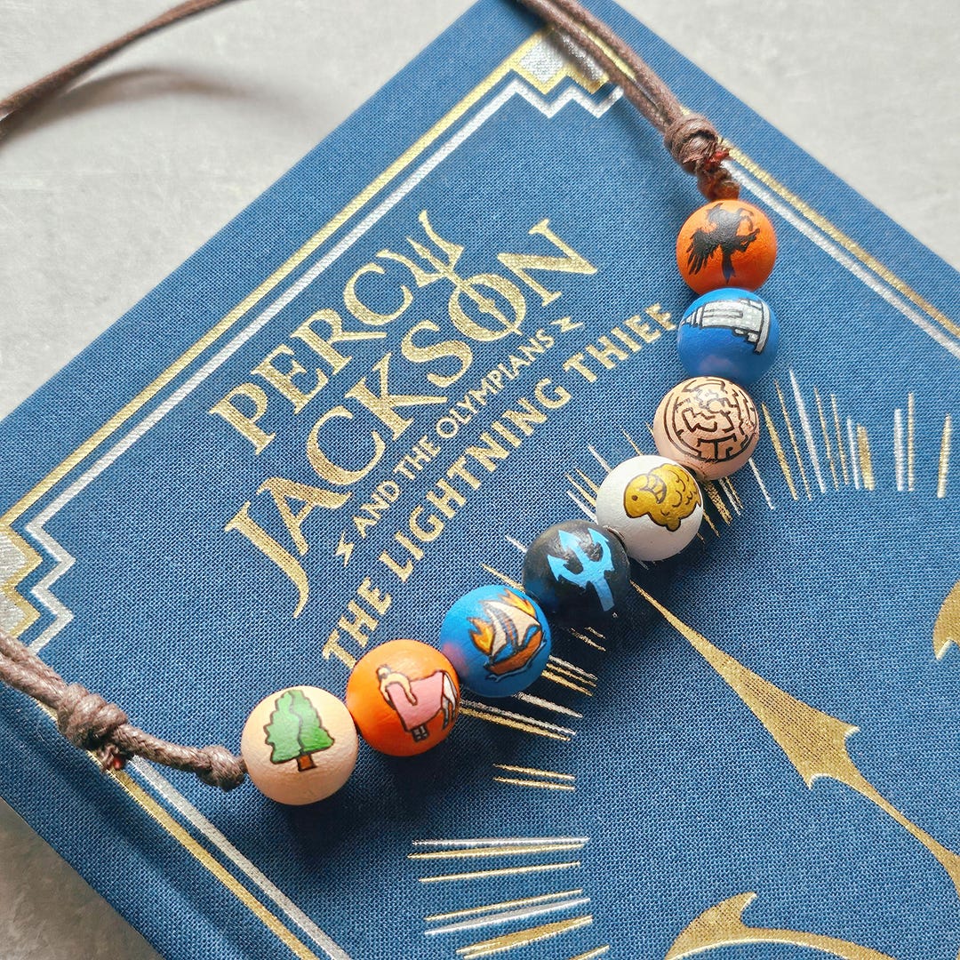Percy Jackson PJO Camp Half-blood Bead Necklace - Etsy Australia