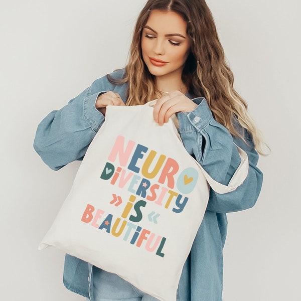 Typography Tote Bag - Etsy