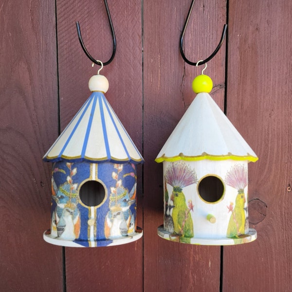 Whimsical Birdhouse - Etsy