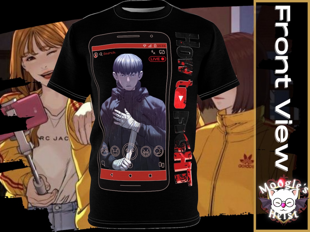 Inspirational Youtuber Hobin of How to Fight Manwha - Etsy