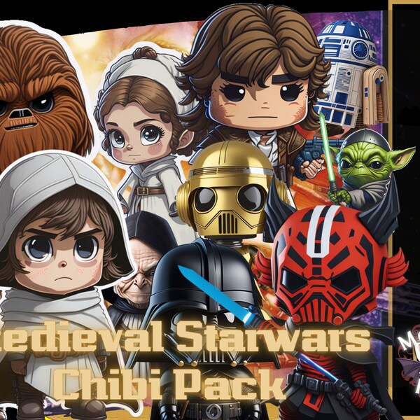 Starwars Chibi - Etsy