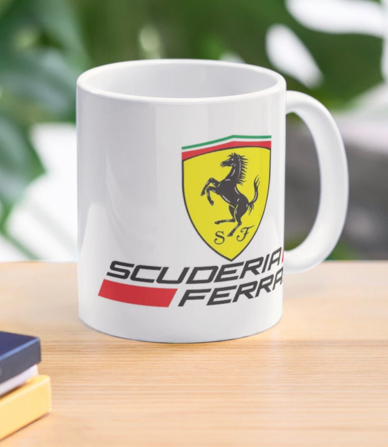 Ferrari Logo Coffee Mug With Personalization - Etsy