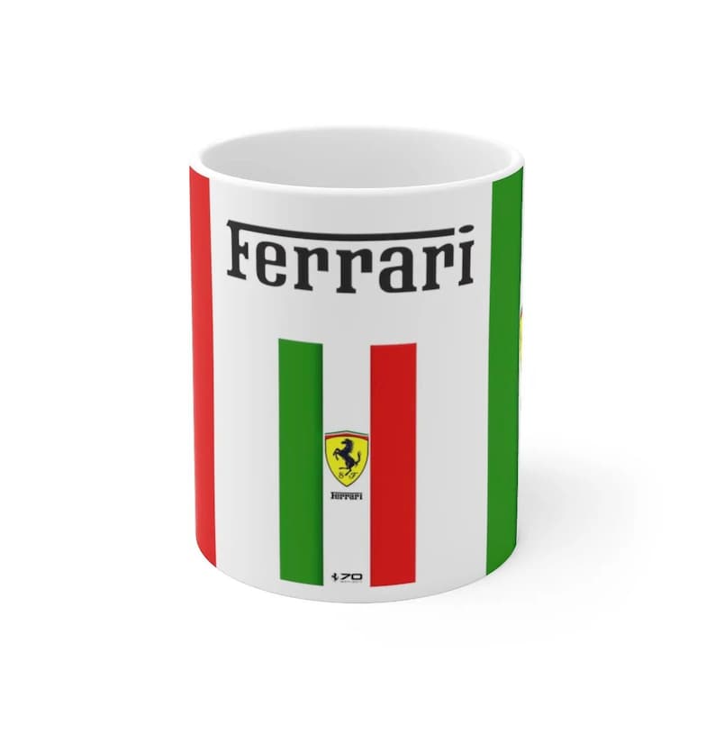 Ferrari Logo Coffee Mug - Etsy