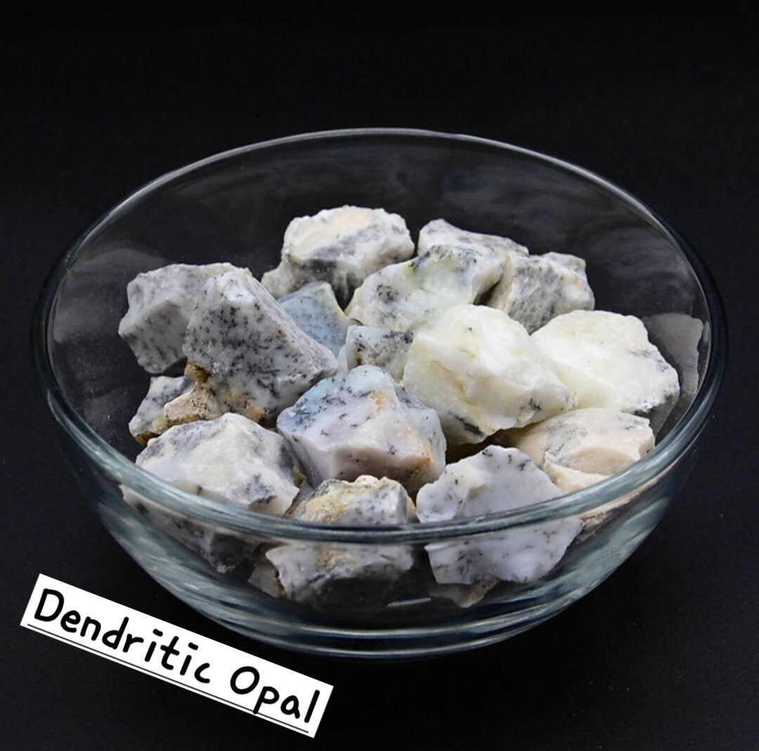 Wholesale Gemstones 2.2lb Bag of Rough Dendritic Opal! BLOWOUT! - Etsy