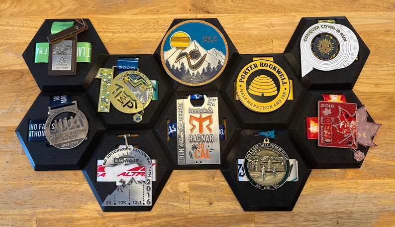 Race and Sport Medal Display - STL, 3MF, OBJ - Etsy