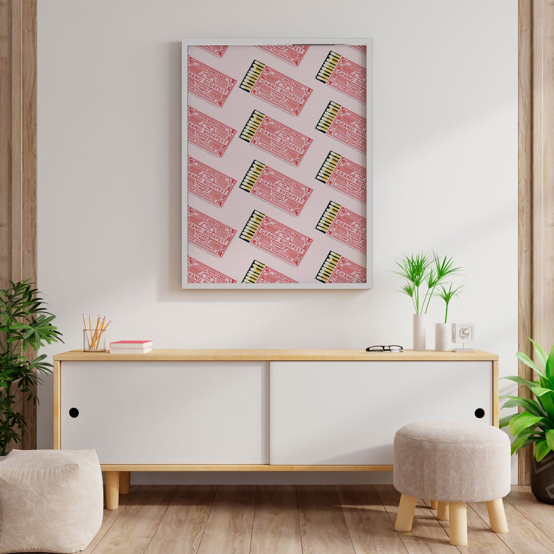The Grand Budapest Hotel Pattern Poster, Film Poster, Wes Anderson ...