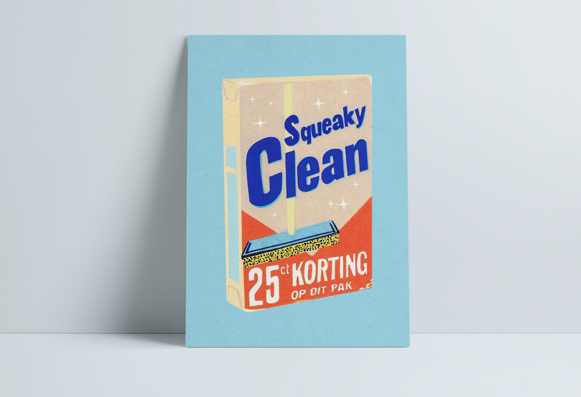 Squeaky Clean Vintage Poster Vintage Art Print Ephemera - Etsy