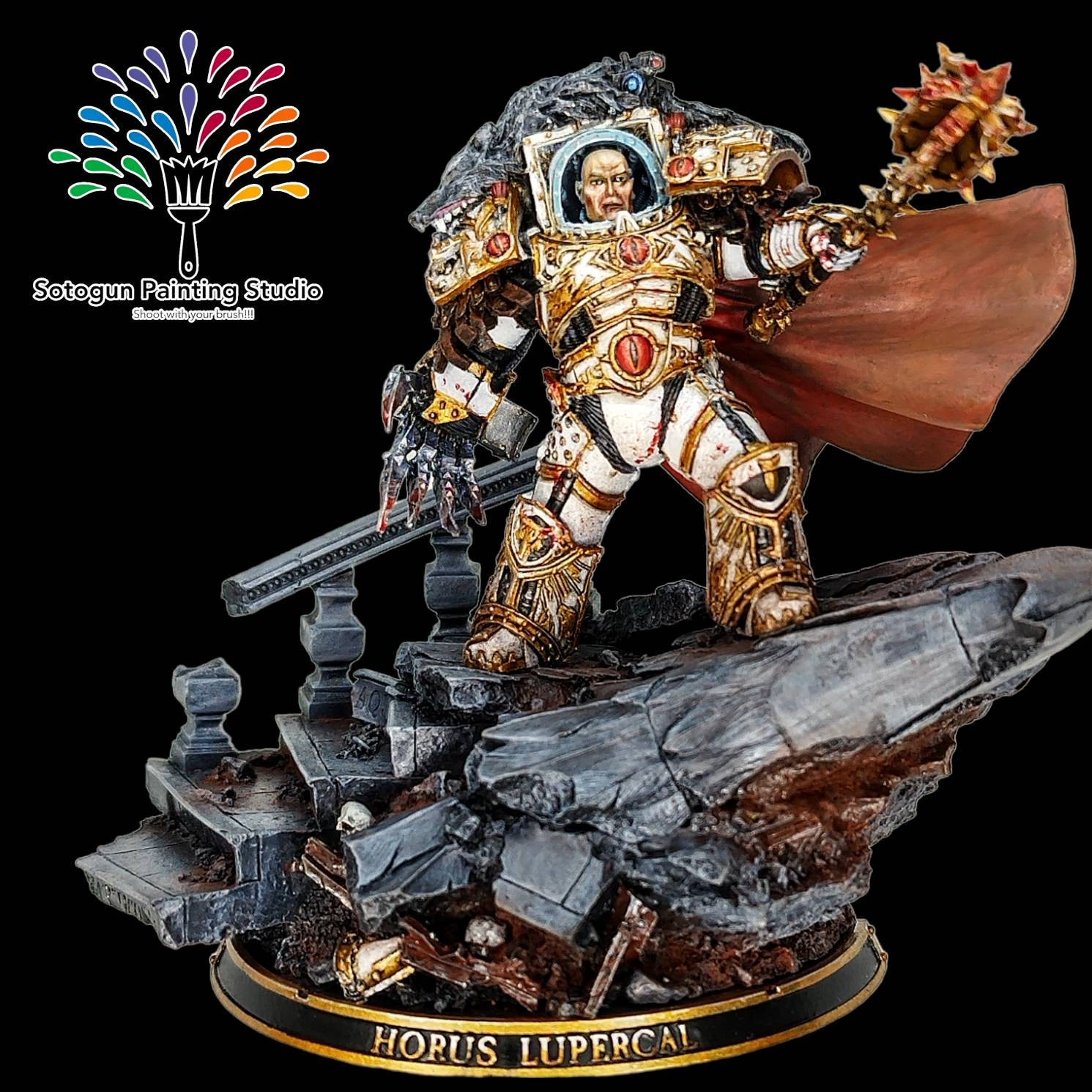 Horus Lupercal Primarch of the Luna Wolves/sons of Horus - Etsy