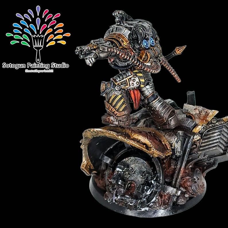 Perturabo Primarch of the Iron Warriors Legion - Etsy