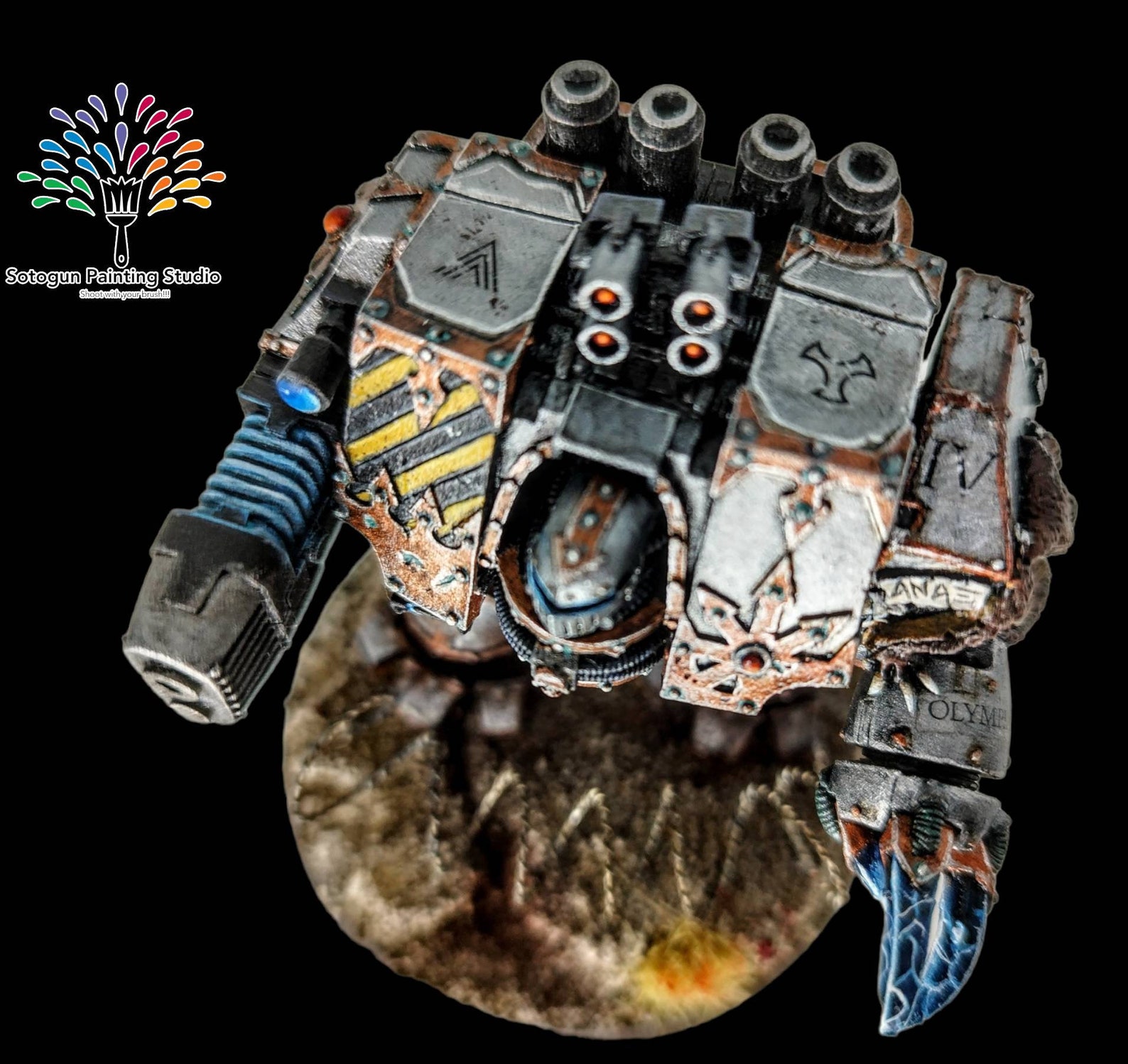 Iron Warriors Dreadnought castra Ferrum Type - Etsy