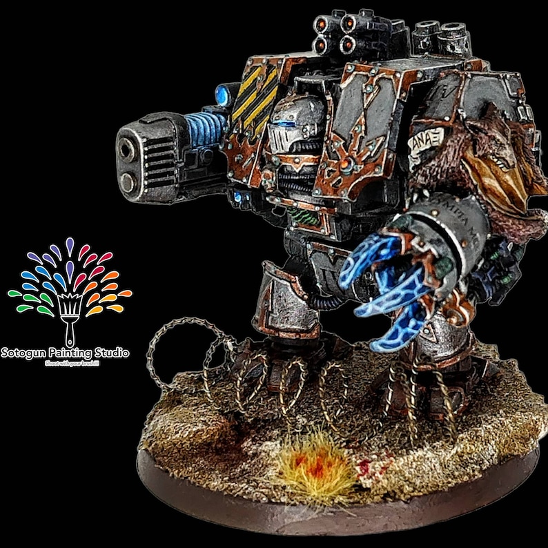 Iron Warriors Dreadnought castra Ferrum Type - Etsy