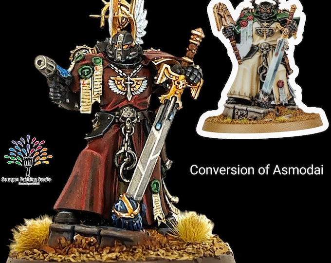 Risen Dark Angels Conversion Based on Asmodai's Miniature. - Etsy