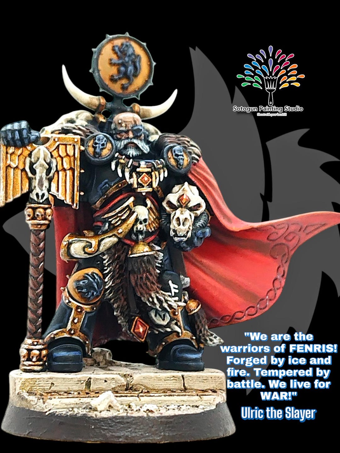 Ulric the Slayer: Space Wolves Legendary Wolf Priest - Etsy