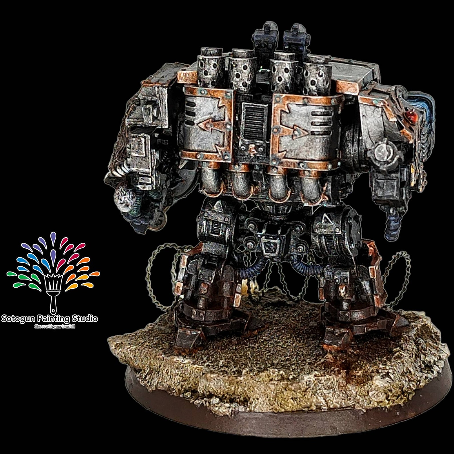 Iron Warriors Dreadnought castra Ferrum Type - Etsy