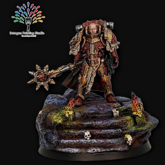 Painted Lorgar Model