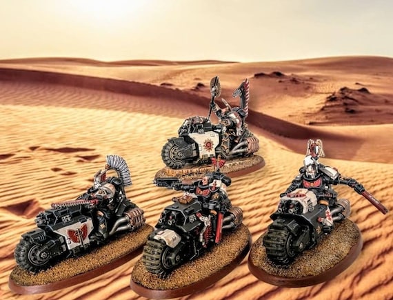 Dark Angels Successor Chapter Outriders Squad Led by Chaplain - Etsy