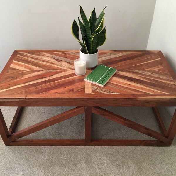 Mango Wood Coffee Table - Etsy UK