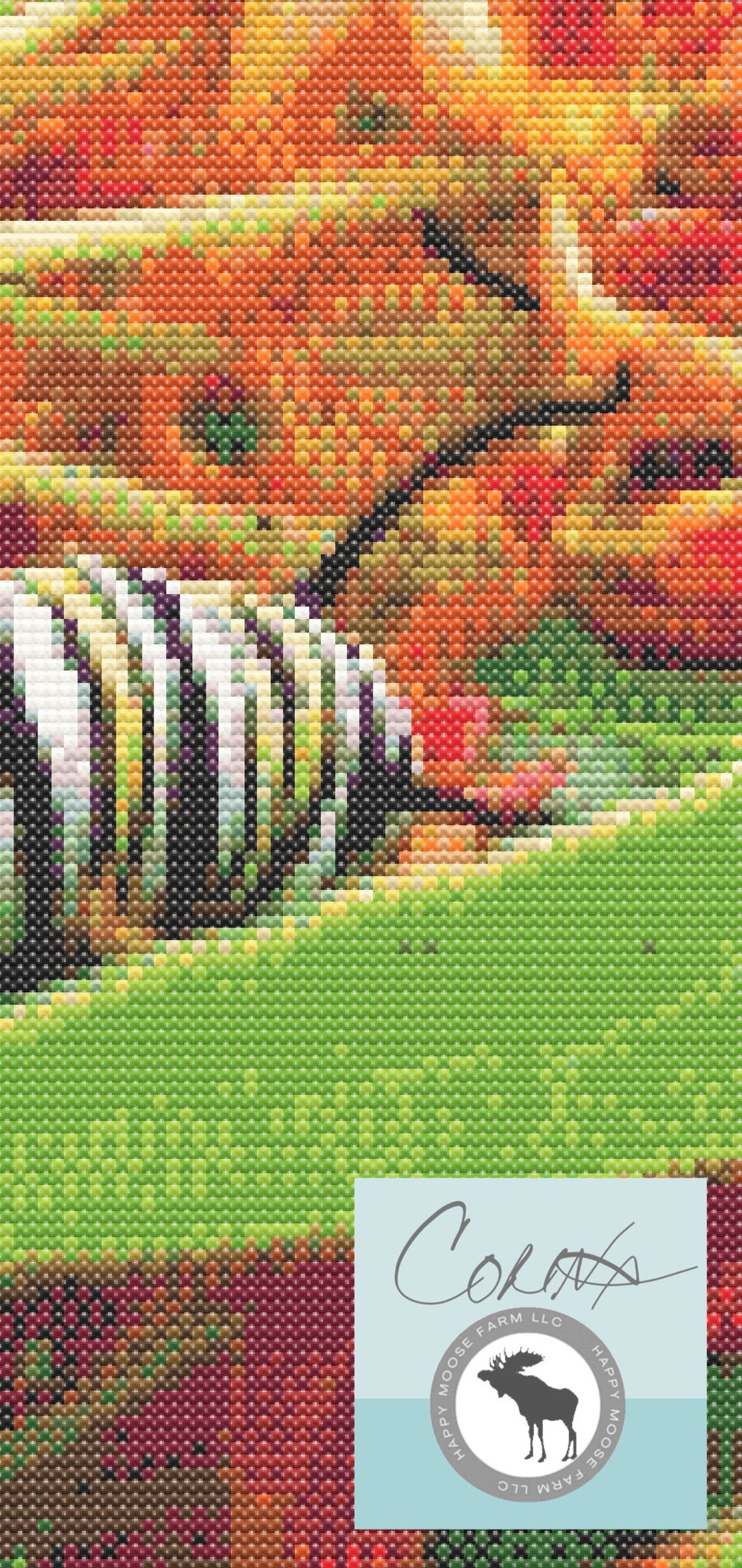 Monarch Caterpillar Cross-stitch Pattern - Etsy