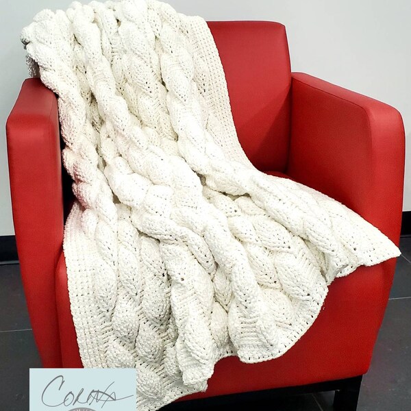 Leaf Throw Blanket - Etsy