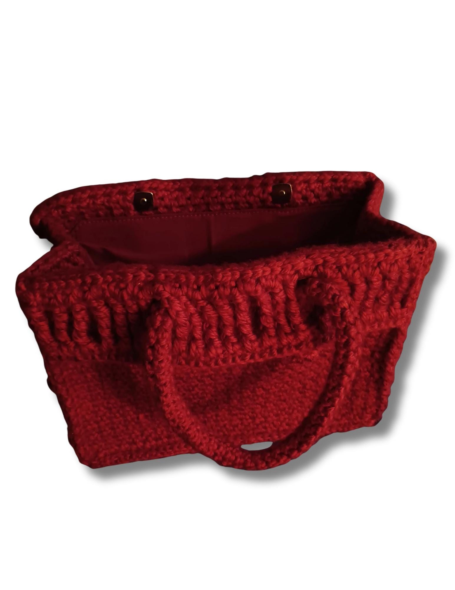 Ita Bag Crochet Pattern: Display Pocket Purse Tutorial (PDF Digital ...