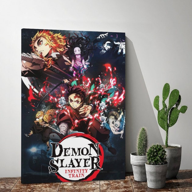 Anime Movie Demon Slayer Canvas Art Poster/Demon Slayer Poster