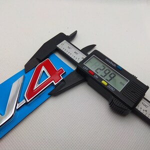 Toyota RAV4 Emblem Logo Letters Badge Trunk Gate Rear Chrome - Etsy