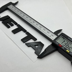 VW Jetta Black Car 3D Letters Emblem Logo Badge Stickers - Etsy