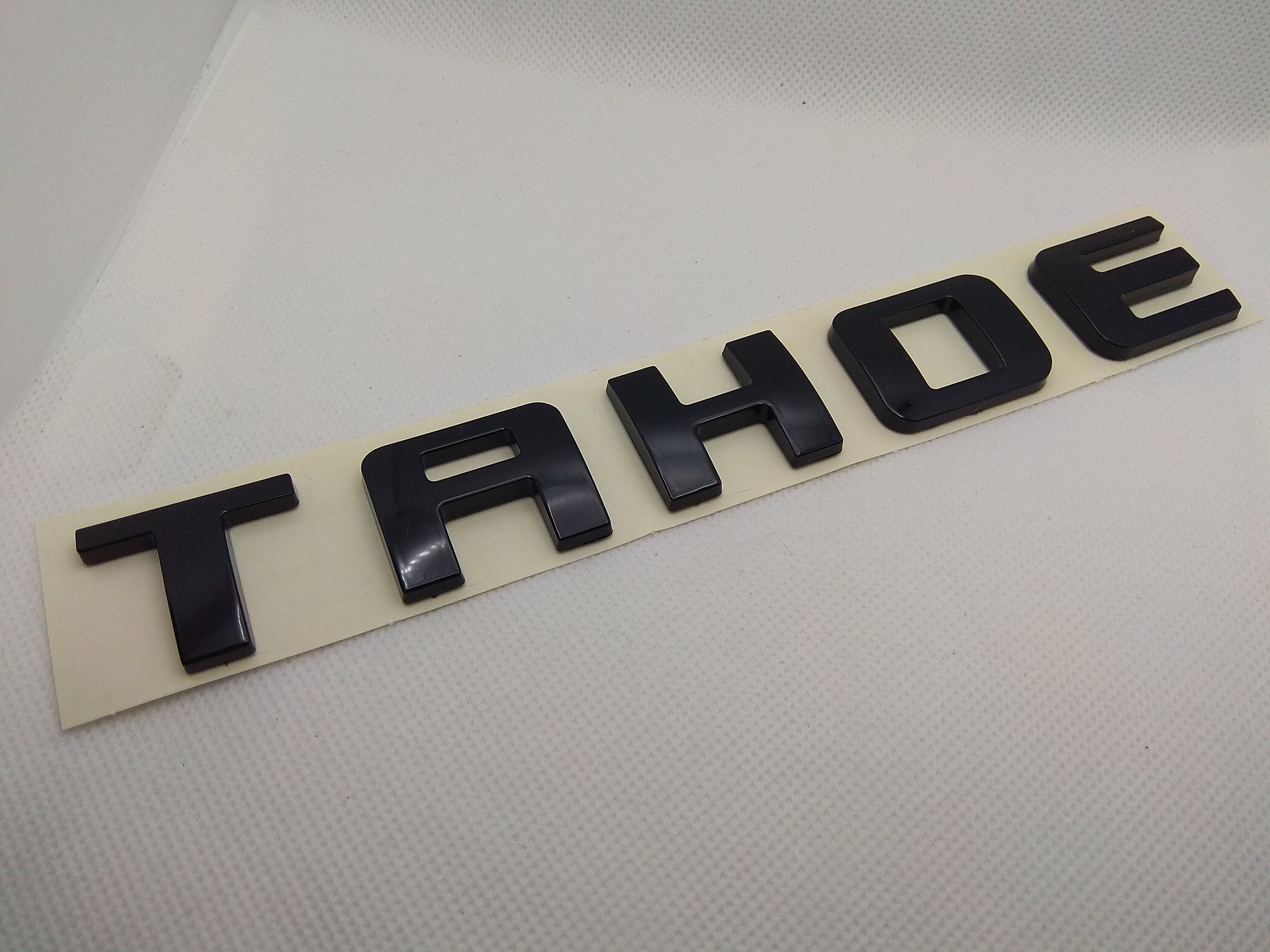 Chevrolet Tahoe Black Emblem Badge Decal Sticker - Etsy