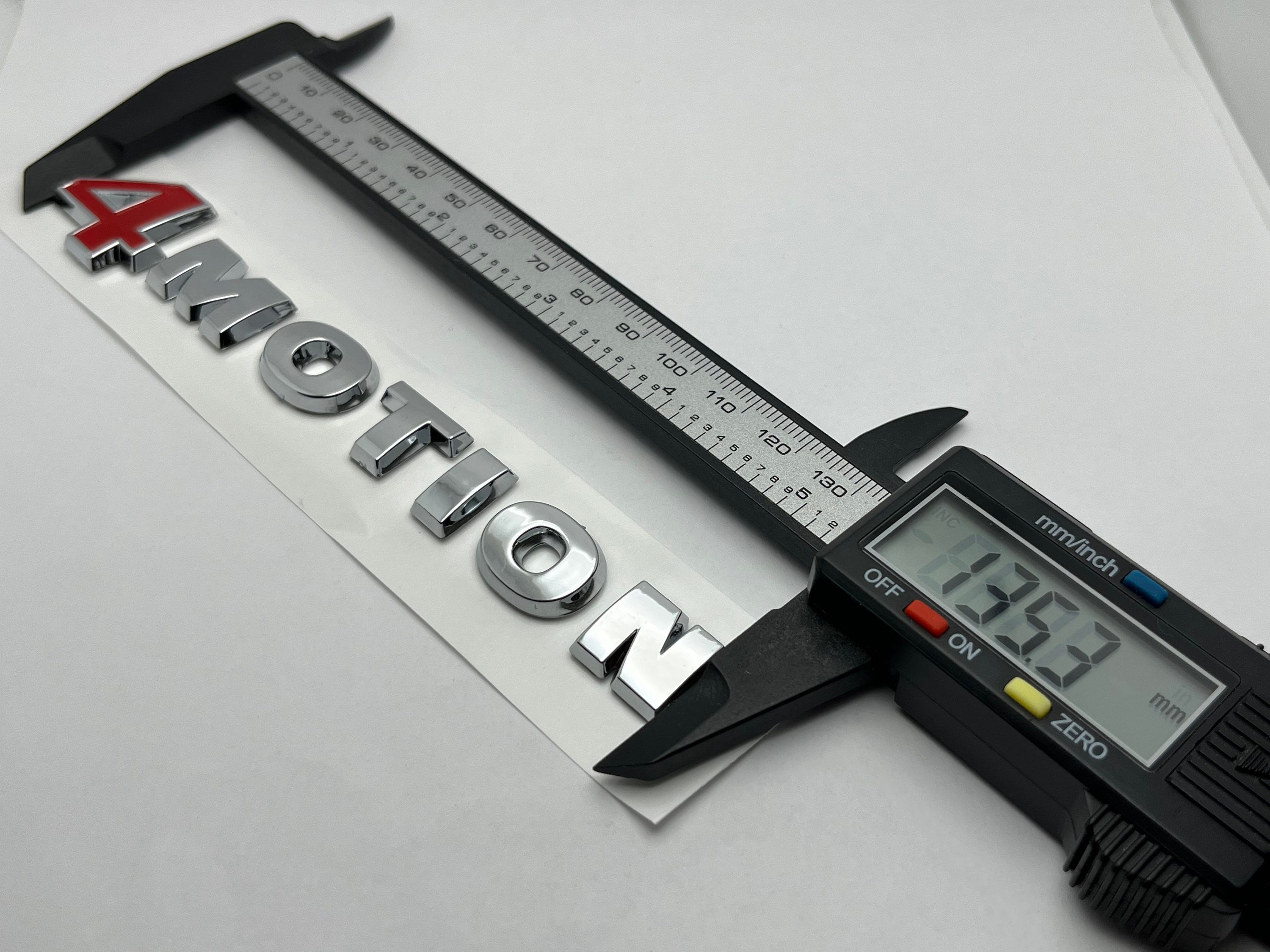 4motion 3D Logo Decal Emblem Stickers 4 Motion Badge Chrome - Etsy ...