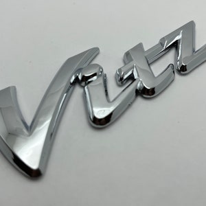 Toyota Vitz Emblem Logo Letters Badge Trunk Gate Rear Chrome - Etsy