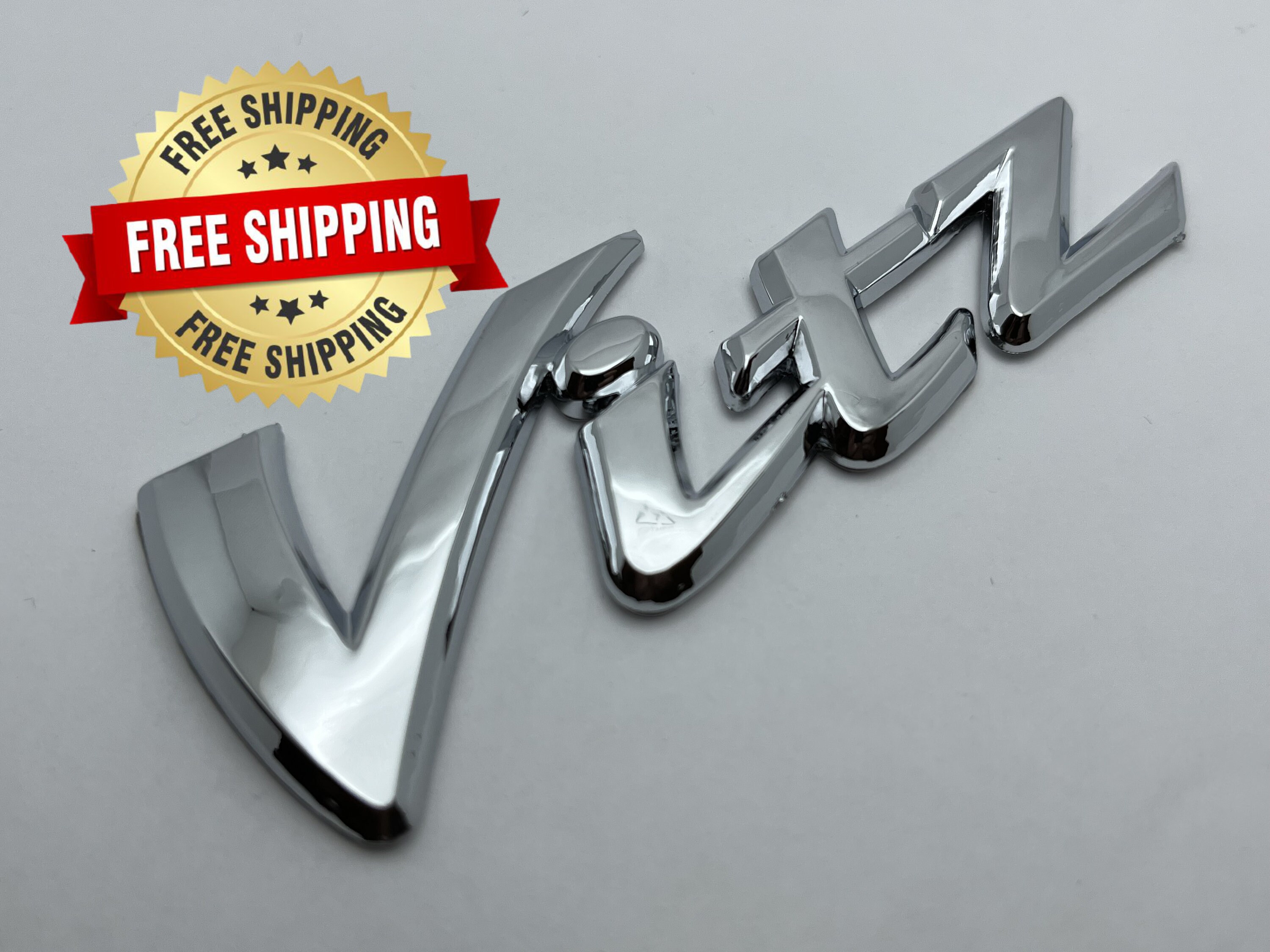 Toyota Vitz Emblem Logo Letters Badge Trunk Gate Rear Chrome - Etsy