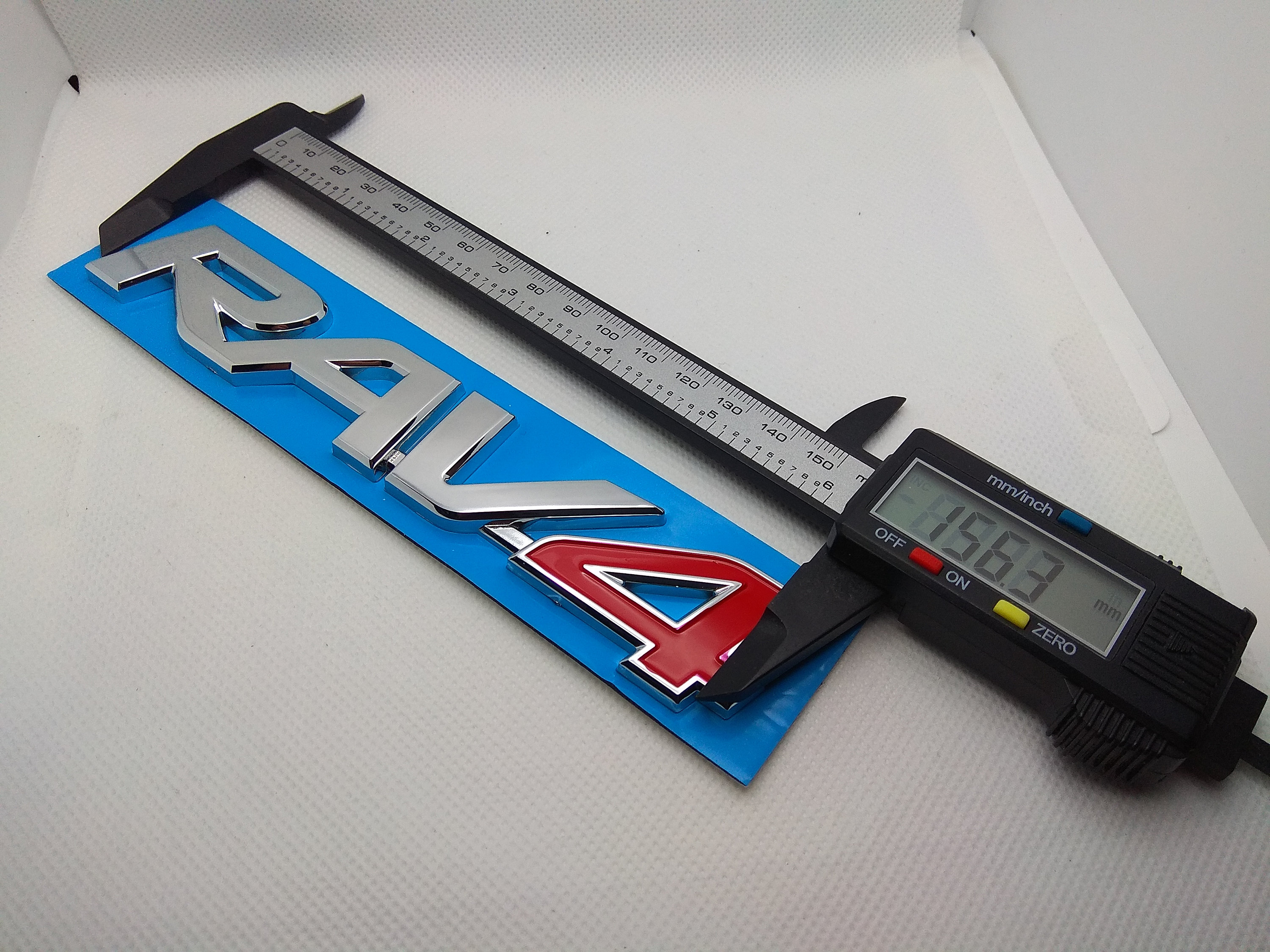 Toyota RAV4 Emblem Logo Letters Badge Trunk Gate Rear Chrome - Etsy