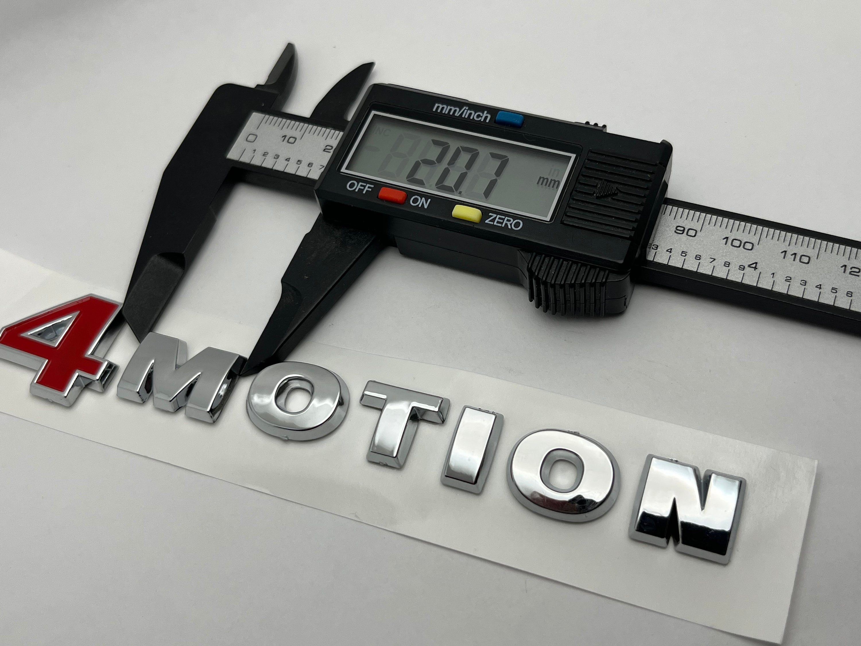 4motion 3D Logo Decal Emblem Stickers 4 Motion Badge Chrome - Etsy ...