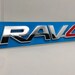 Toyota RAV4 Emblem Logo Letters Badge Trunk Gate Rear Chrome - Etsy