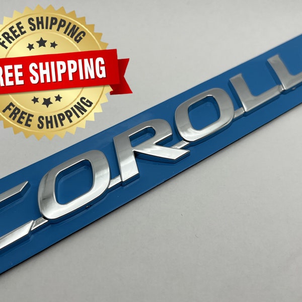 Corolla Toyota Badge - Etsy