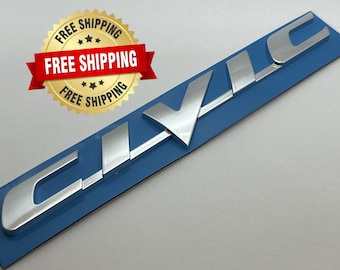 Honda Civic Rear Emblem - Etsy