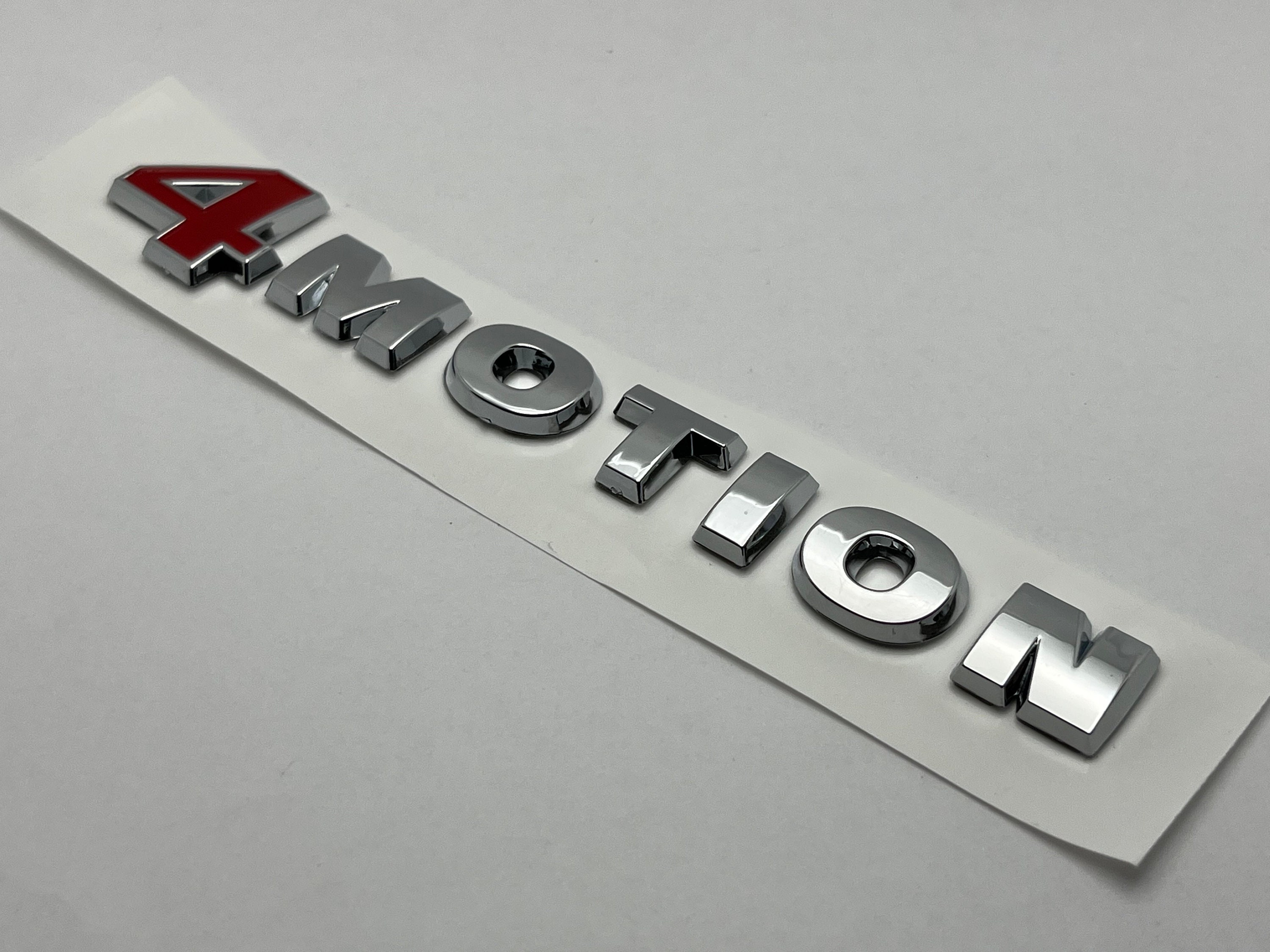 4motion 3D Logo Decal Emblem Stickers 4 Motion Badge Chrome - Etsy ...