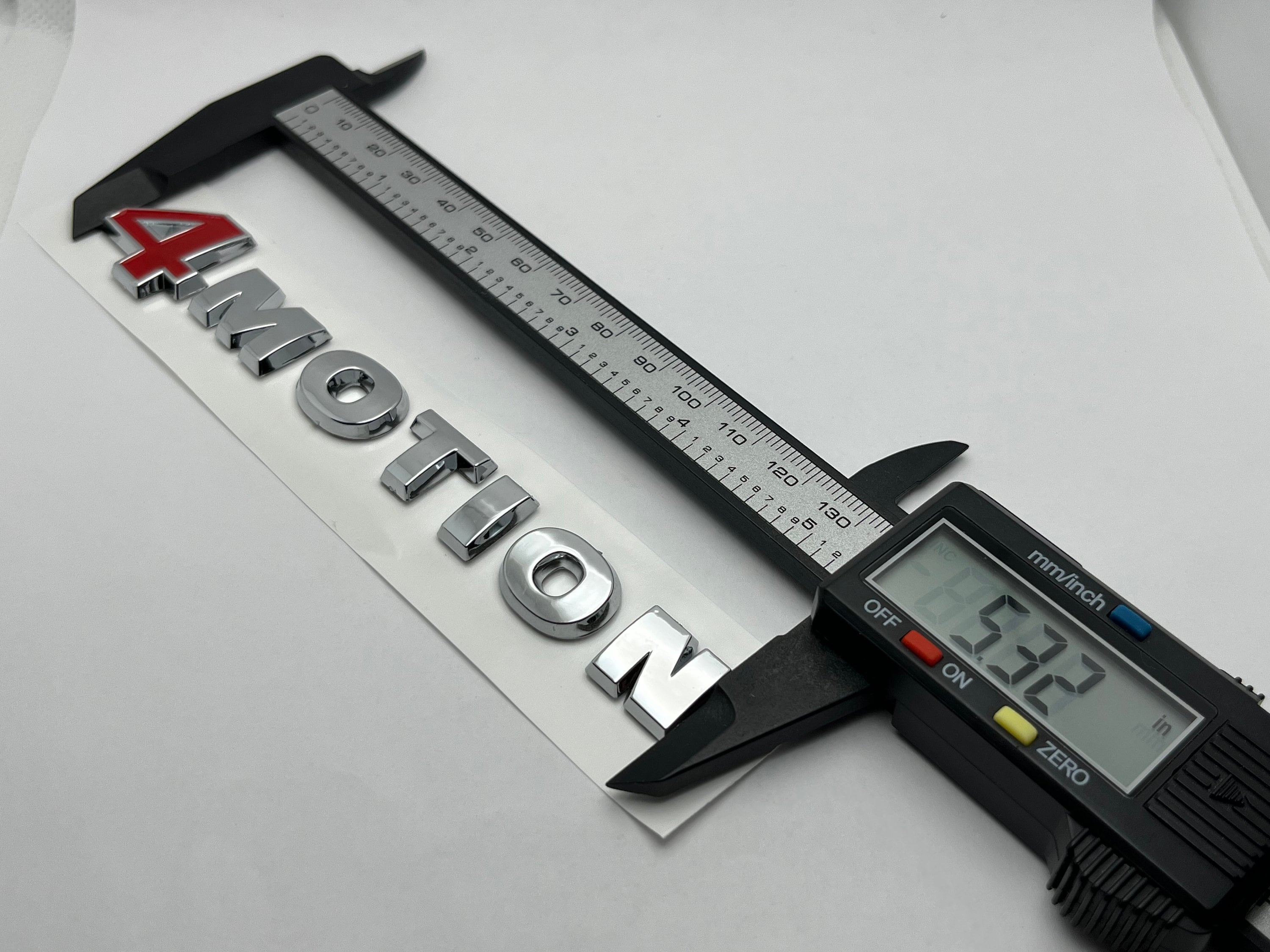 4motion 3D Logo Decal Emblem Stickers 4 Motion Badge Chrome - Etsy ...