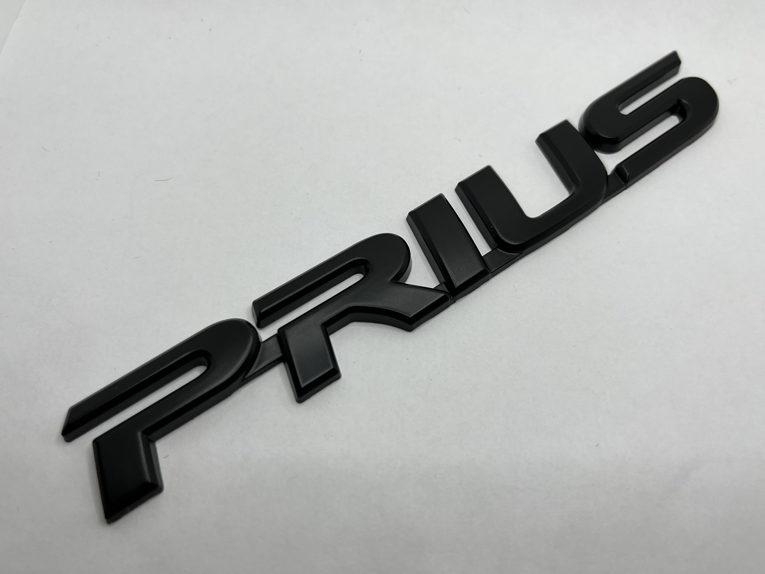 Prius Emblem Logo Letters Badge Trunk Gate Rear Black - Etsy