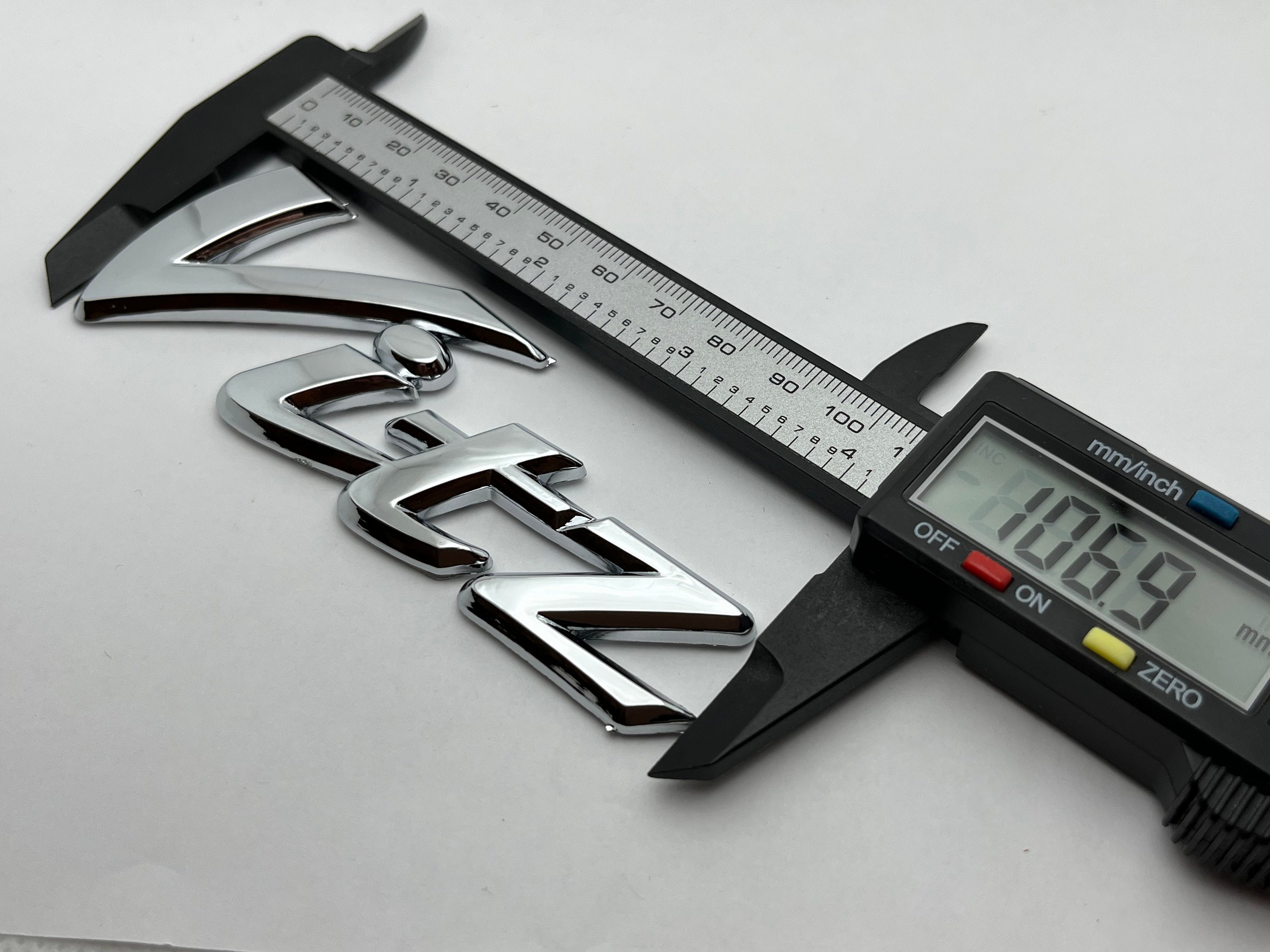 Toyota Vitz Emblem Logo Letters Badge Trunk Gate Rear Chrome - Etsy