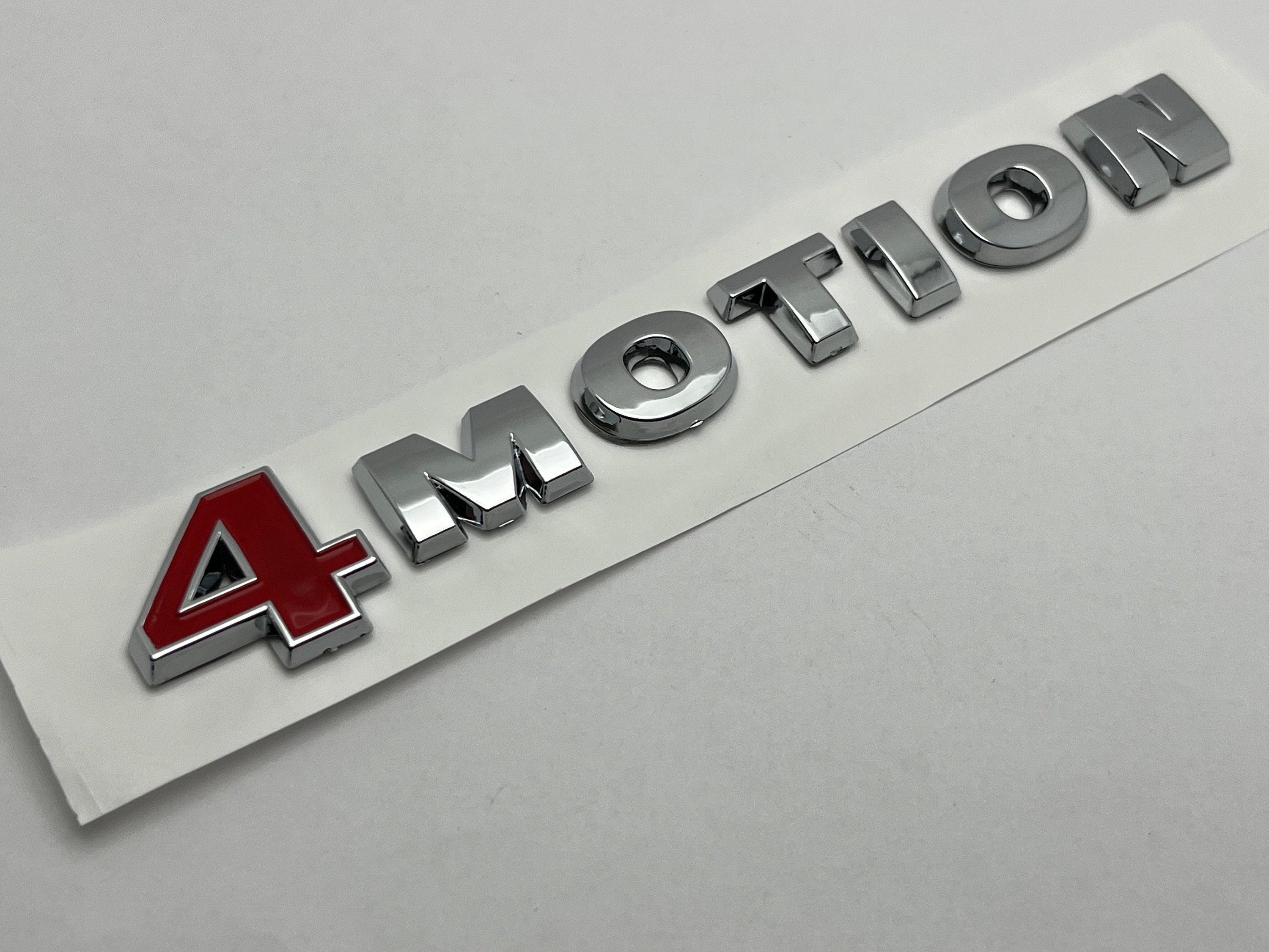 4motion 3D Logo Decal Emblem Stickers 4 Motion Badge Chrome - Etsy ...
