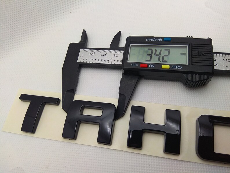 Chevrolet Tahoe Black Emblem Badge Decal Sticker - Etsy