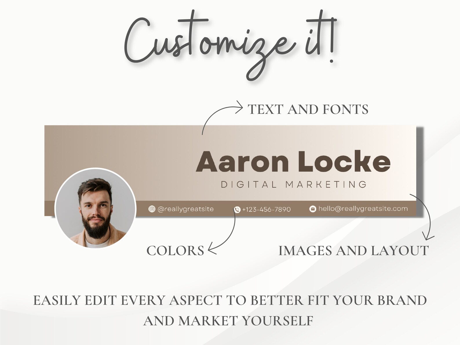 Professional Linkedin Banners Customizable in Canva, Personalized ...