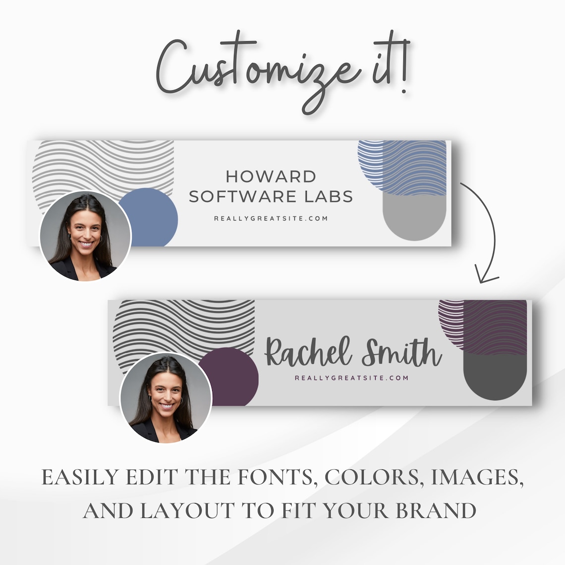 Linkedin Banner Editable in Canva, Professional Linkedin Header ...