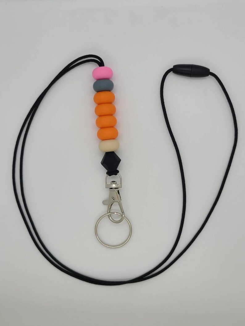 Pencil Lanyard Pencil ID Badge Lanyard Breakaway Silicone - Etsy