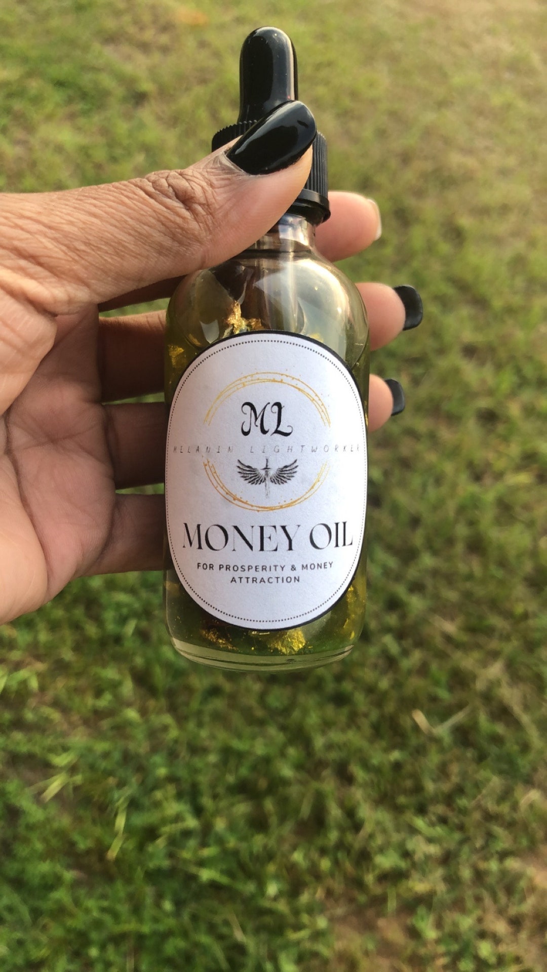 Money Attraction Oil (big Bottle)| Prosperity Oil | Conjure Oil | Money ...