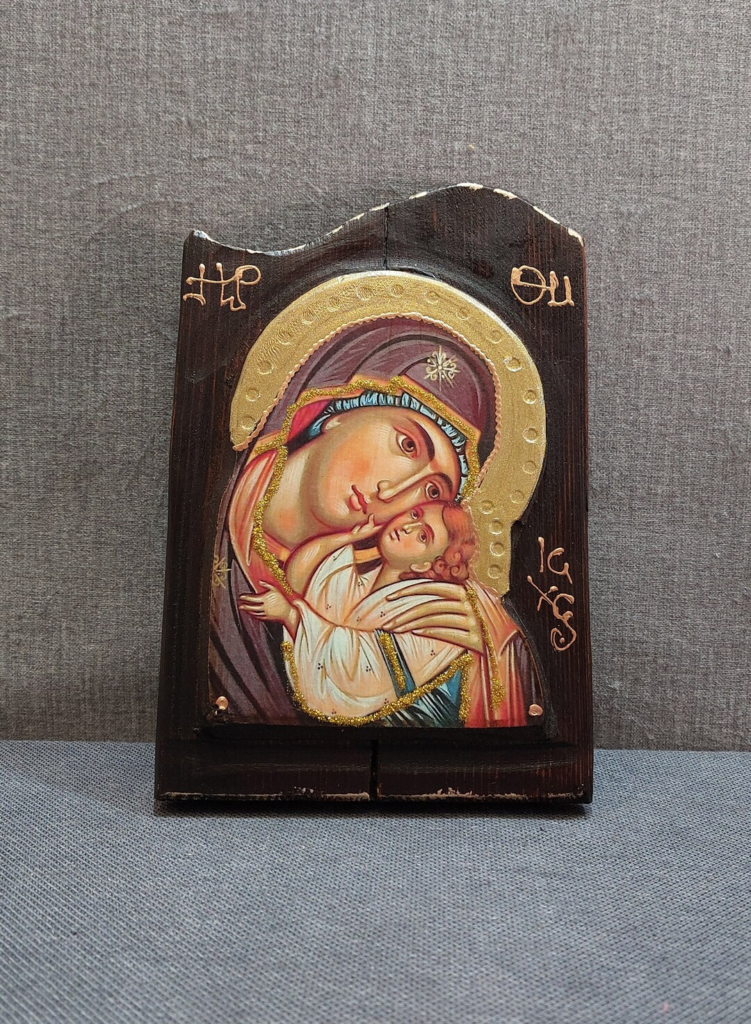 Virgin Mary Mother of God Orthodox Icon Religious Gift, 22cm X 14.5cm ...