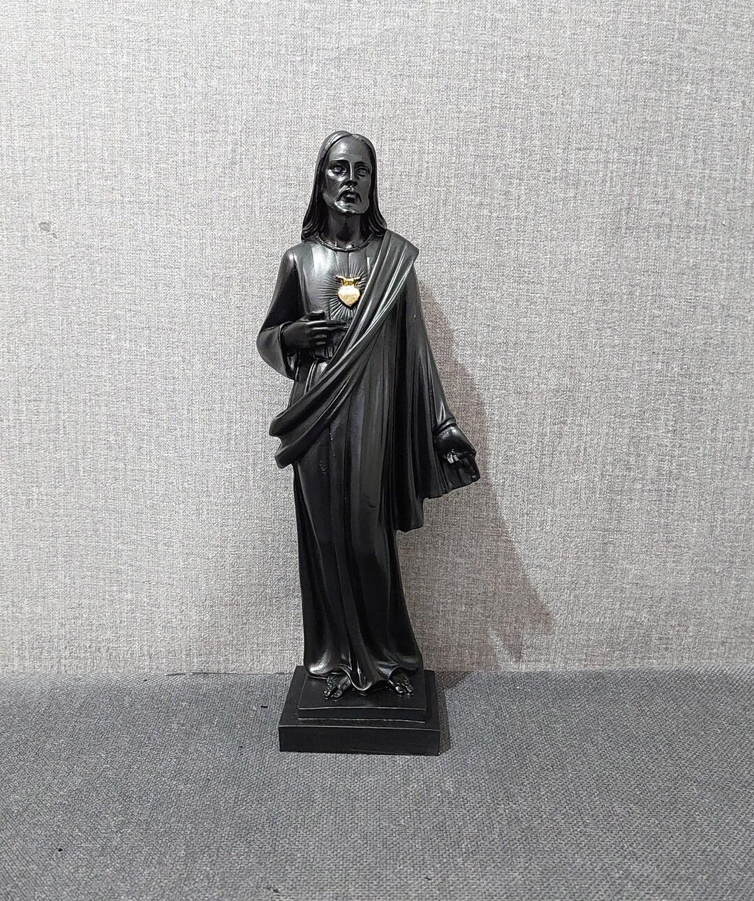 Handmade Alabaster Jesus Christ Statue – Religious Sculpture, 10.23 In ...