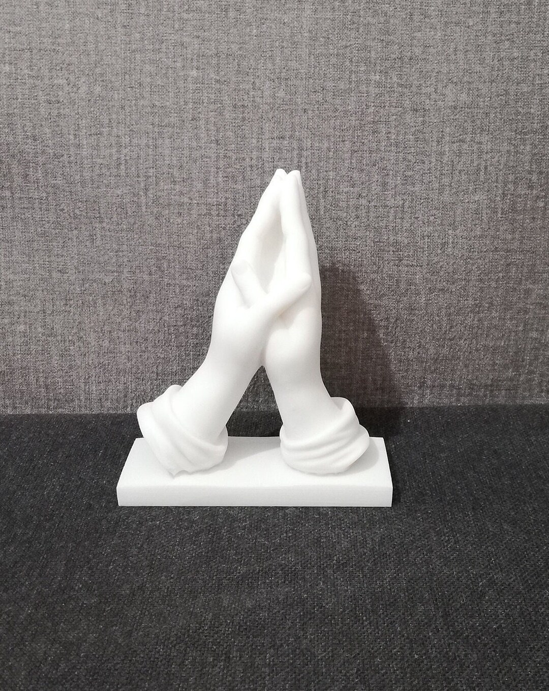 Praying Hands Alabaster Sculpture | Handmade Religious Gift (5.31in) - Etsy