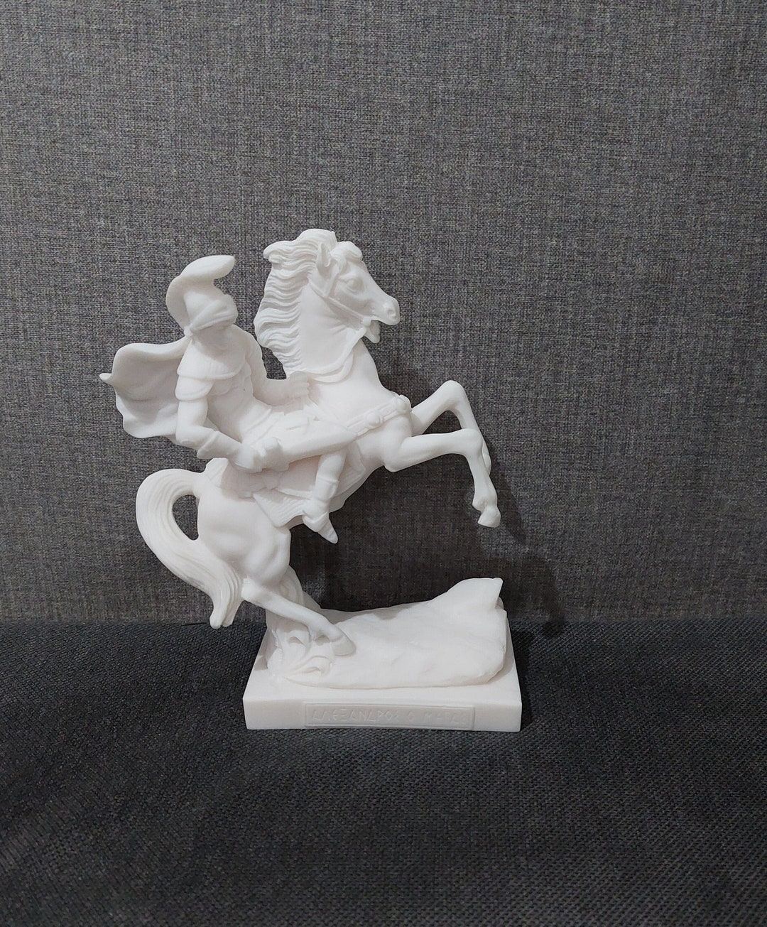 Alexander the Great - A King of Macedonian Riding His Horse 16cm-6.29in ...
